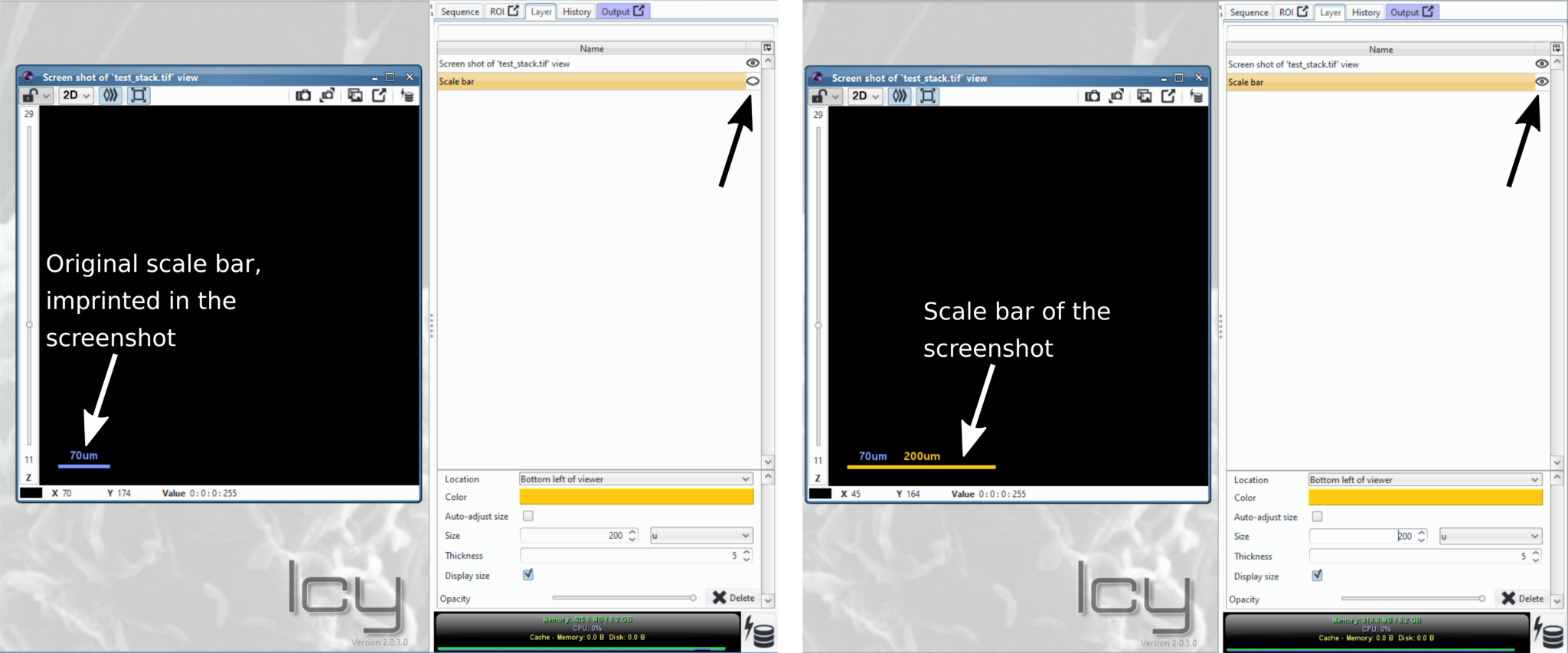 Scale Bar | – Open Source Image Processing Software
