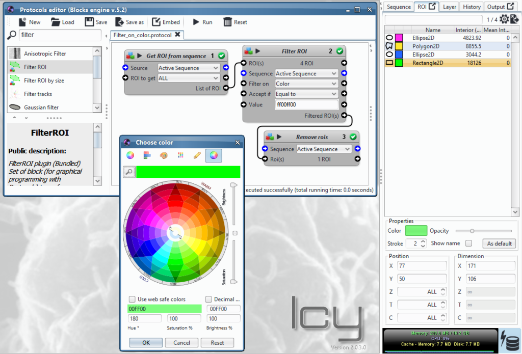ROI blocks | – Open Source Image Processing Software