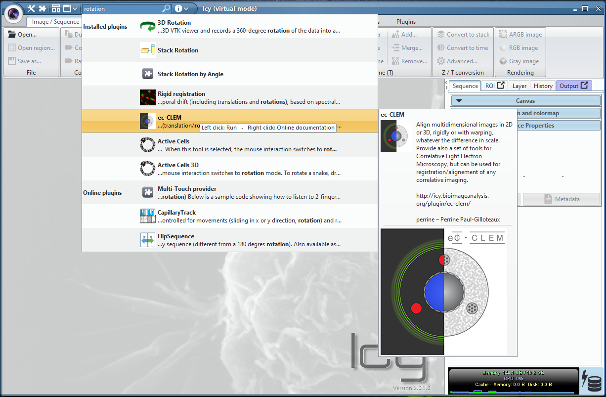 How to install an Icy plugin | – Open Source Image Processing Software