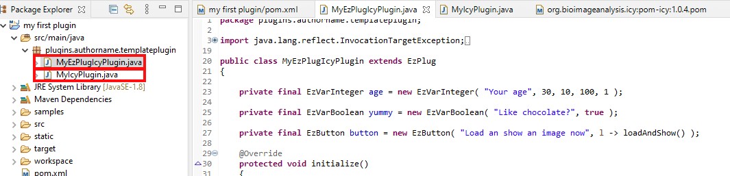 How to create a new Icy plugin | – Open Source Image Processing Software